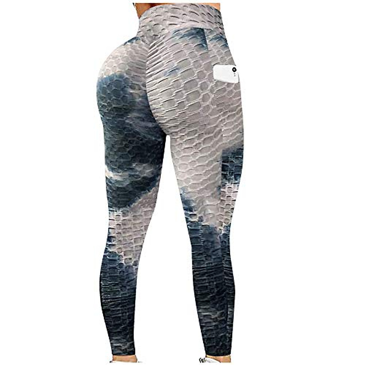 Workout Leggings for Women High Waist, Womens Workout Tummy Control Yoga Pants Sports Exercise Athletic Tights Black