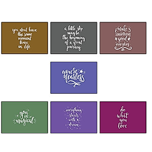 45 Shades of Motivation - Set of 45 postcards. 45 Different Motivational and Inspirational Quotes