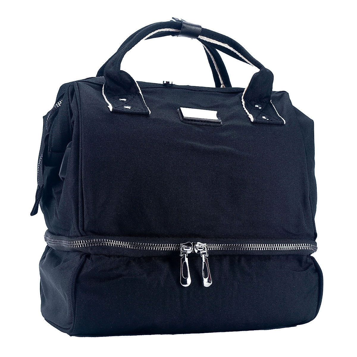 Nolla Breast Pump and Diaper Bag (Black)