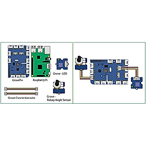 Seeed Studio GrovePi+ Starter Kit for Raspberry Pi A+,B,B+&2,3,4 with CE Certified.