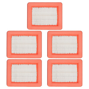 TIANYAN 17211-Z8B-901 Air Filter for Honda GCV160LAO GCV190LA GC190LA HRR216 HRB216 HRB217 HRC216 HRS216 HRT216 HRZ216 HRX217 EB2800I EG2800I Generator Lawn Mower Air (5 pcs)