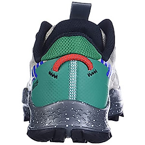 Saucony Women's Peregrine 11 Trail Running Shoe, Light Grey/Green, 8.5 M