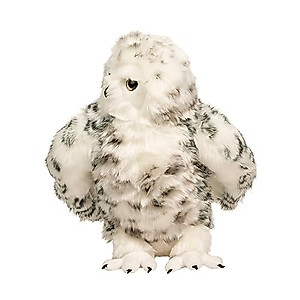 Douglas Shimmer Snowy Owl Plush Stuffed Animal with Jointed Head