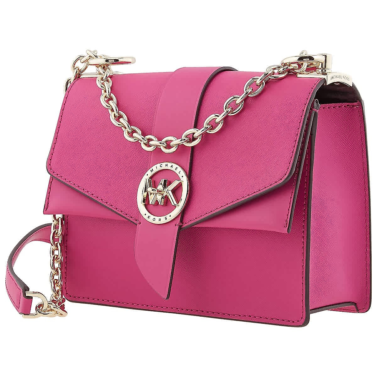 Michael Kors Greenwich Small Convertible Cross Body Wild Berry One Size