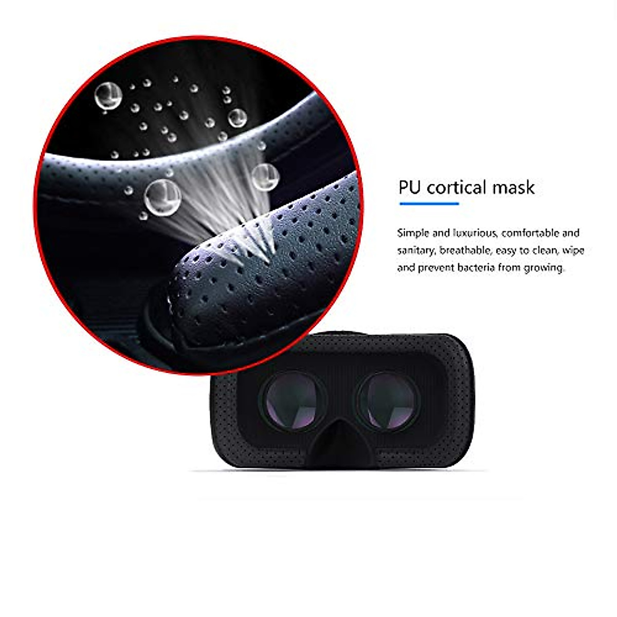 VR Headset with Remote Controller,3D Glasses Virtual Reality Headset for VR Games & 3D Movies, VR Headset for iPhone & Android Phone,VR Glasses Suitable for Kids and Adults