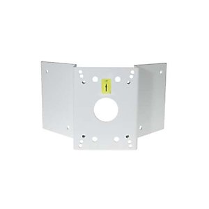 Axis Communications T91A64 Corner Bracket for T91A61/T95A61 Wall Bracket/Q6032-E PTZ Dome Network Cameras, White
