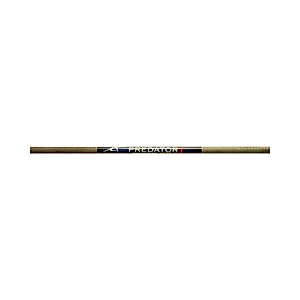 Carbon Express Predator Archery Arrow Shafts .500 Spine - 12 Pack Shafts, Black