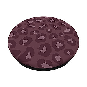 Ultra Galaxy Animal Print Pattern on S22 Burgundy PopSockets Swappable PopGrip