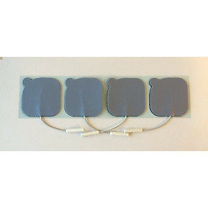 Empi StimCare Carbon Foam 2" x 2" Square Electrodes 4 per Pack 86905220
