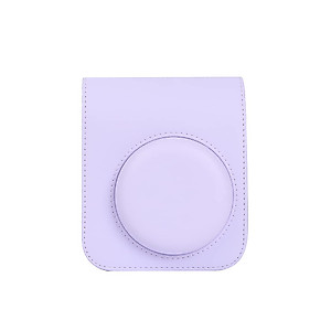 Fujifilm Instax Mini 12 Instant Film Camera (Lilac Purple) + Fuji Instax Film Value Pack – 30 Sheets + Protective Case – Instax Gift Bundle