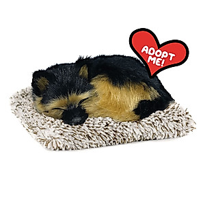 Perfect Petzzz Minis Baby German Shepherd, Realistic, Life-Like Stuffed Interactive Plush Toy, Electronic Pets, Companion Pet Puppy with 100% Handcrafted Synthetic Fur