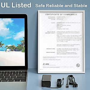 Replacment for Sceptre Monitor Power Cord 12V AC Adapter for Sceptre EC Series 32" 30" 27" 24" 22" 20" 19" 15" E248W E225W E205W E275W Screen LED-Lit & Supersonic Monitor Power Supply Cord Charger