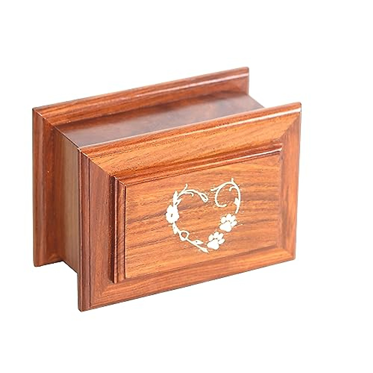 SUPER QUALITY HANDICRAFTS INDIA Rosewood Urns For Pet Ashes | Handmade Urns | Burial Urns | Funeral Urns | Handmade Urns | Decorative Urns | Wood Cremation Urns For Cat and Dog Ashes