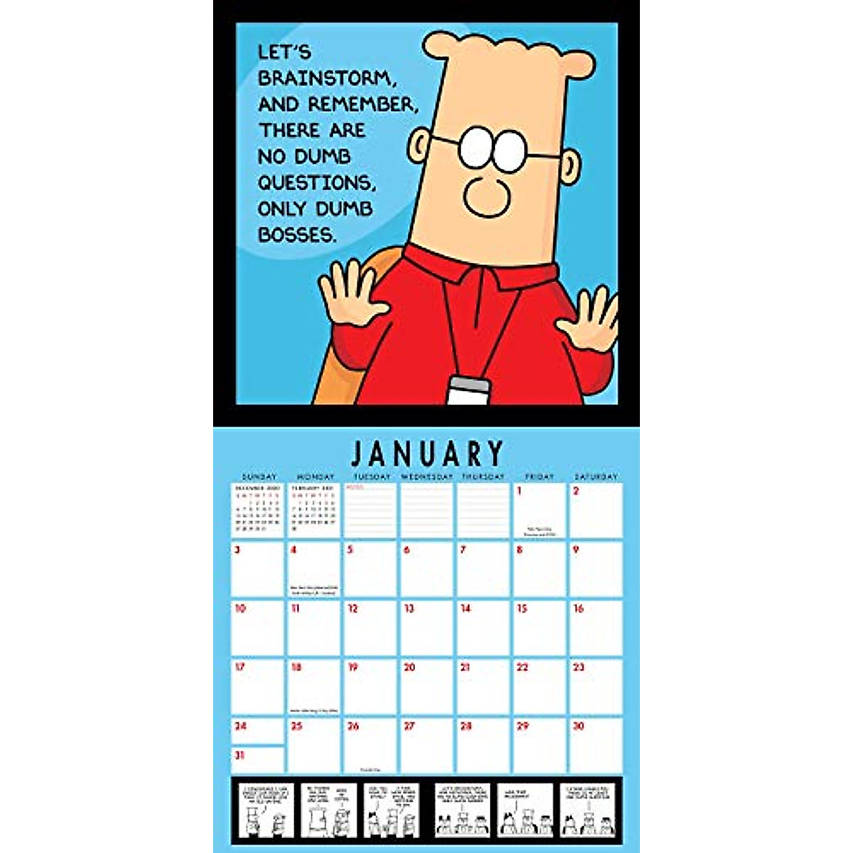 Dilbert 2021 Wall Calendar