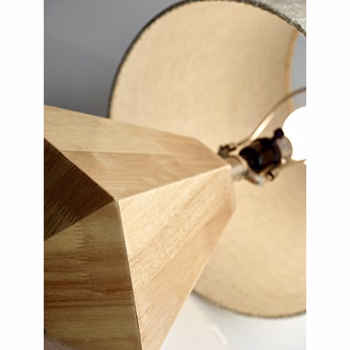 Adesso 1508-12 Table-Lamps, Natural Birch Wood