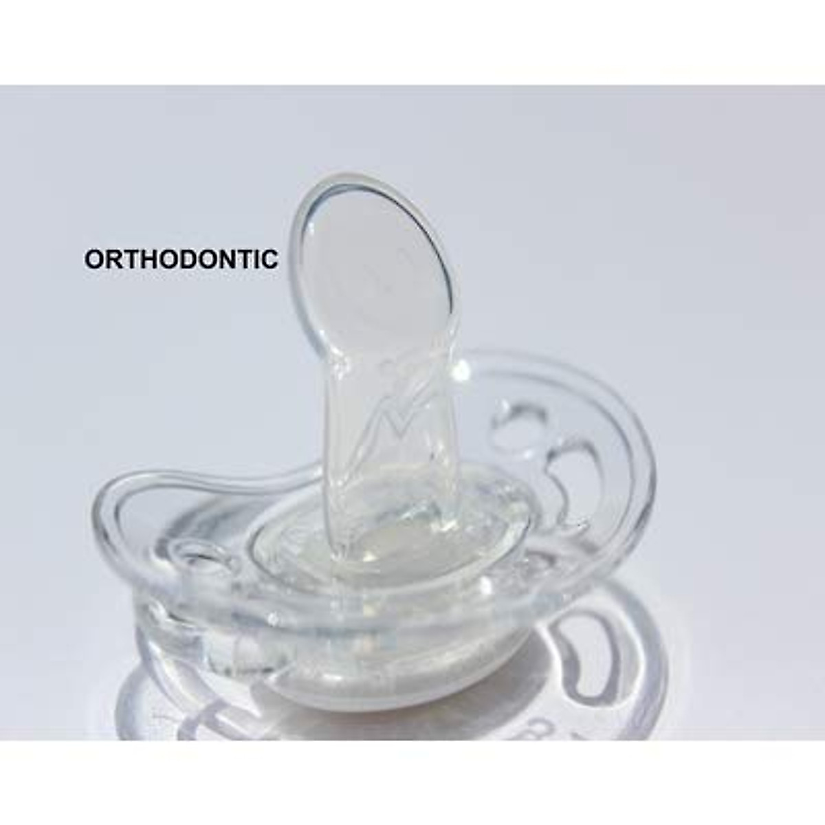 Personalized 4 Piece Baby Gift - Pacifier, Pacifier Clip, Baby Brush and Comb Set, Minnie Mouse, Suitable for Ages 0-3 Years, 0-6 Months, 6-18 Months New Baby Gift, Baby Girl Gift