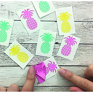 Craftables Black Vinyl Sheets - Permanent, Adhesive, Glossy & Waterproof | (10) 12" x 12" Sheets- for Crafts, Cricut, Silhouette, Expressions, Cameo, Signs