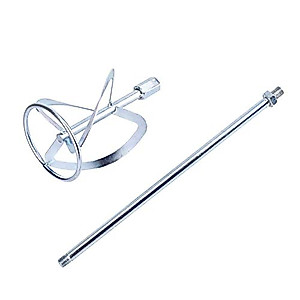 Concrete Mixer Machine, 1600W Cement Mixer Mixing Drill Tool for Concrete Cement Panit Mortar Drywall Mud Grout Thinset, Electric Hand Paint Paddle Mixers, Adjustable 6 Speeds