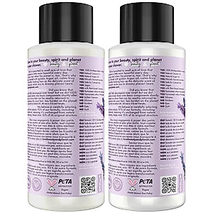 Love Beauty Planet Shampoo and Conditioner Set - Sulfate-Free Shampoo and Conditioner with Argan Oil & Lavender, Argan Oil Shampoo and Conditioner Set, Anti-Frizz Hair Products for Women, 13.5 Oz (2 Piece Set)