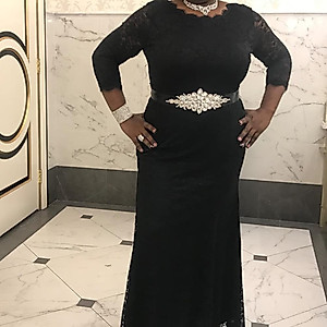 Belts for Women Dresses Plus Size Black Sash Rhinestone Bridal Belts Wedding Dress Satin Ribbon Dressy Belt for Evening Bridesmaid Dresses Church Party Ball Gowns Prom Casual Dresses