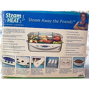 Richard Simmons EST7 Steam-Heat Electronic Food Steamer