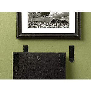 Command Large Picture-Hanging Strips, Black, 12-Sets