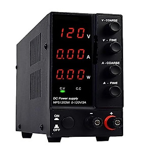NPS1203W Switching Power Supply Adjustable 120V 3A Variable Voltage Regulator stabilizer Bench Source dc Power Supply