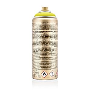 Montana Cans GOLD Spray Paint, 400ml, Poison Light