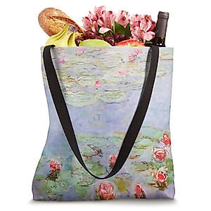 Monet's Water Lilies Modern Art Impressionism Painting Tote Bag