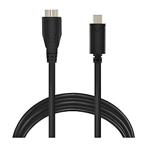 Vebner 20ft USB C to Micro B Cable - Extra Long USB Micro B to USB C - Extra Long USB C Micro B SuperSpeed Tethering Cable