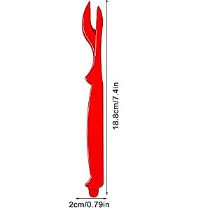 10Pcs Seafood Sheller Crab Legs Crackers,Easy Opener Shellfish Picks Knife,Crackers Picks Tools Set Portable Utensils for Lobster, Crab, Crawfish, Prawns, Shrimp