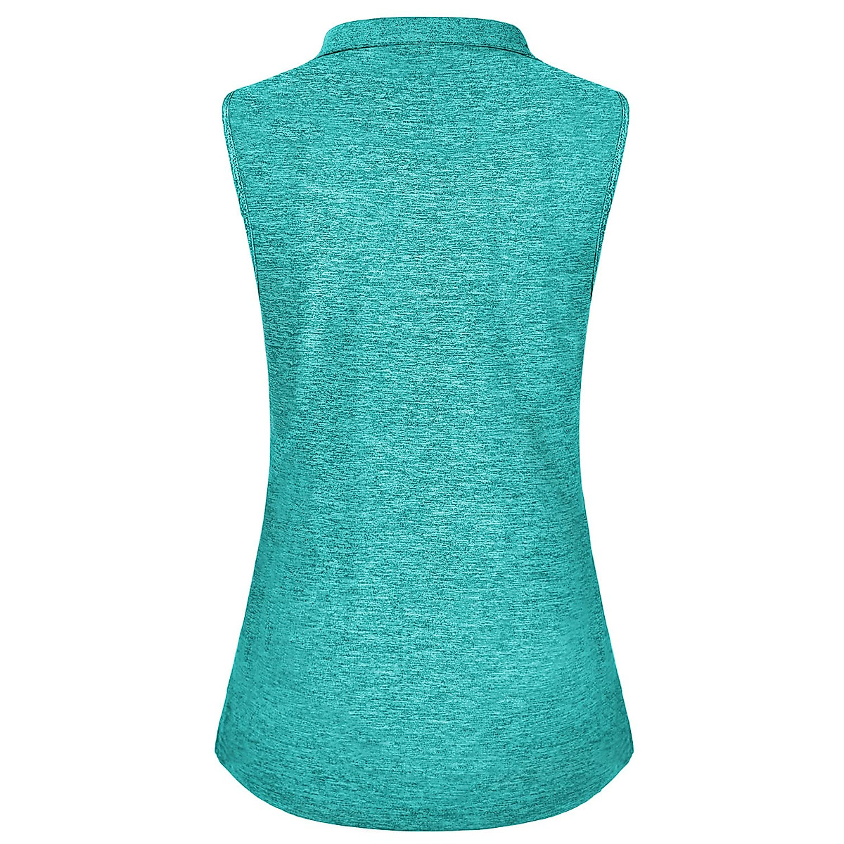 Vldnery Womens Polo Apparel Tops Moisture Wicking Athletic Workout Plus Size Sleeveless Tops Green (3XL)