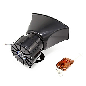 Viping Car Remote Horn Car Horn Siren 100W Air Horn Police Car Siren Horn Siren Speaker Speaker System Truck horn Alarm Horn for Any 12V Truck Lorry Boat car ect