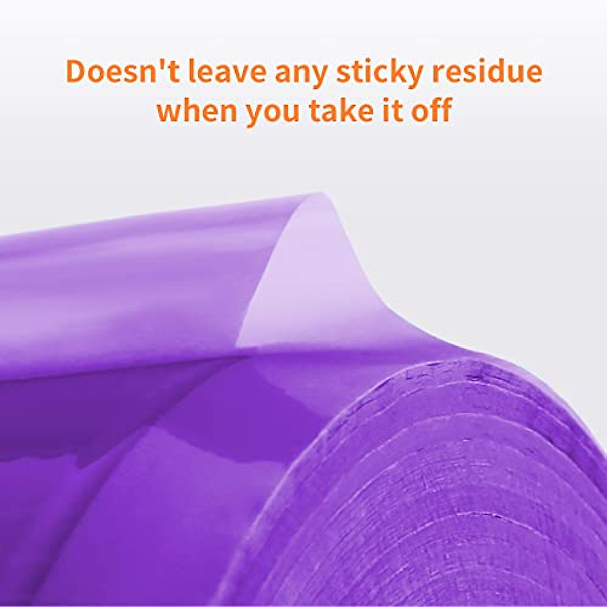 Annhua Barrier Film for Dental Barrier Tape Tattoo Tape 4" x 6" Disposable Barrier Sheets with Edge Dispenser Box, Disposable Plastic Perforated Sheets Film Dressing - 1200 Sheets|1 Roll - Purple