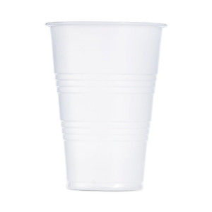 Dart Y7 7 oz. Conex Galaxy Polystyrene Plastic Cold Cups - Clear (25 Packs/Carton)