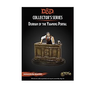 Gale Force Nine Dungeons & Dragons Waterdeep Dragon Heist: Durnan of The Yawning Portal (1 Fig) Collector's Series Miniature, Multicolor
