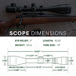 Mueller Optics 8.5-25×50 AO Long Range Target Scope (Silver)