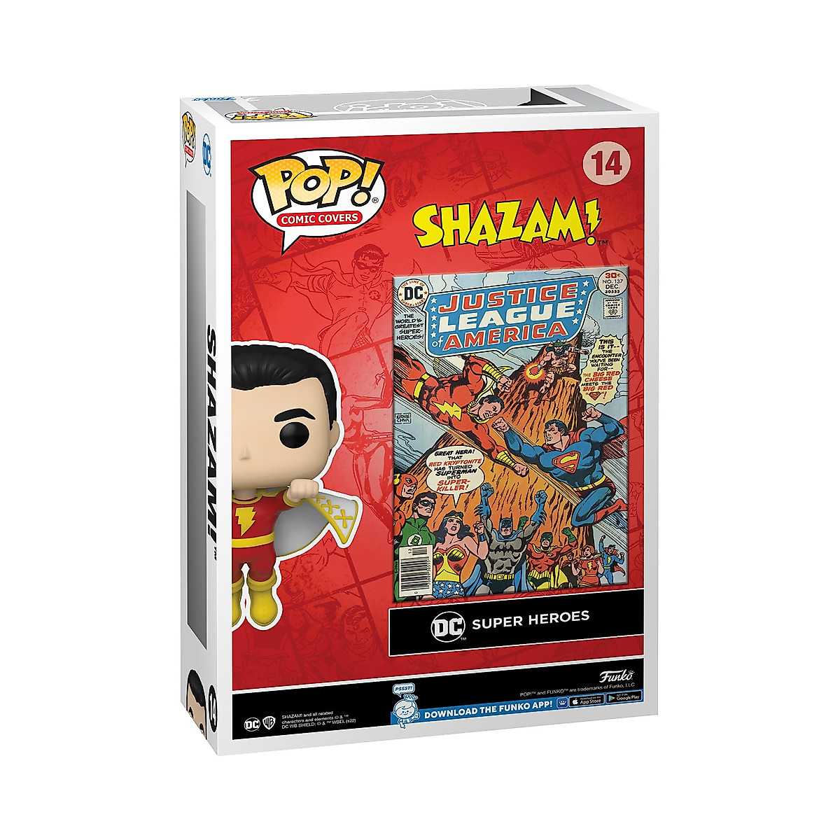 Funko Pop! Comic Covers: DC - Shazam!