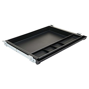 Mind Reader Anchor Collection, Undermount Keyboard Tray and Organizer, Black