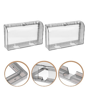 Outlet Safety Covers Outlet Cover safety outlet cover box socket cover box plastic outlet covers Proofing: Box Clear Wall Protector