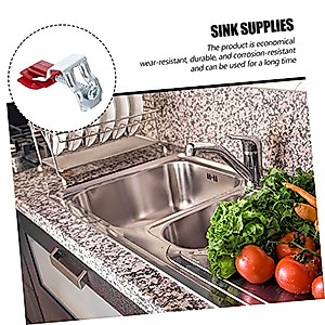 DOITOOL 10pcs Sink Mounting Clips Sink Installation Clips Under Sink Mounting Sink Clips Undermount Support Brackets Sewer Mounting Clip Kitchen Sink Clips Punch Hole Bowl Manganese Steel