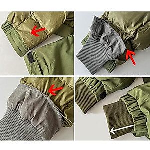 1 Pair Tubular Knit Stretchy Rib Cuffing Material Replacement for Padded Jacket Coat Sleeve Cuffs Sewing DIY