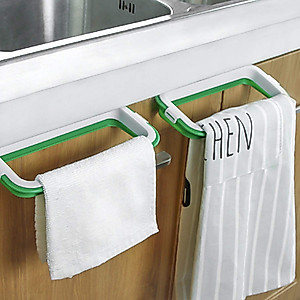 Trash Bag Holder for Kitchen Cupboard | Trash Bag Rack for Plastic Bags | Portable Hanging Trash Bag Holder | Garbage Bags Storage Rack for Kitchen Cupboard & Cabinets | Trash Bag Rack Pack of 2