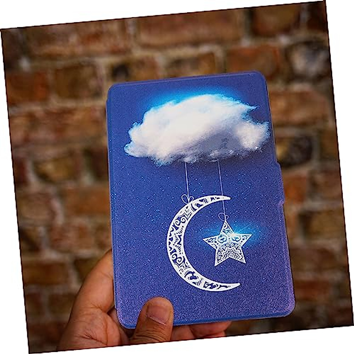 Mikikit Electronic Products 3 pcs Leather case Paperwhite Accessories Universal Holster ereaders E- car Reader auto Sleep case Universal Protection fold Car Holster