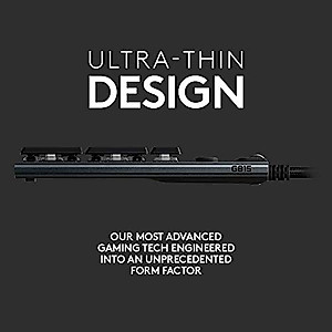 logitech G G815 RGB Mechanical Gaming Keyboard - Tactile (Renewed)