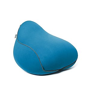 Yogibo Lounger Small Bean Bag Lounge Chair for Adults, Kids and Teens, Soft, Plush, Comfy, Sensory, Gaming Beanbag, Washable Cover, Turquoise
