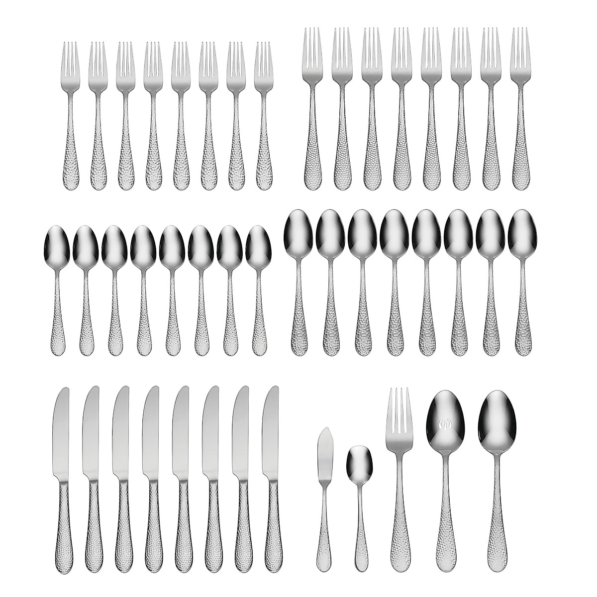 Oneida 45-pc. Tibet Flatware Set, Stainless