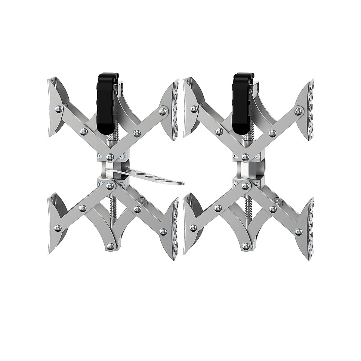 Sulythw X Chocks Wheel Stabilizer for Travel Trailers PRO [Specially Designed for Travel Trailers] Camper Wheel Chock Scissor Anti-Move Tire RV Accessories and Parts Multi-Function Wrench