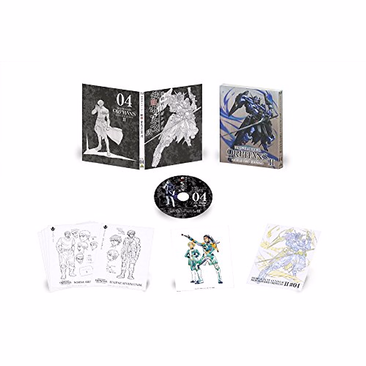 Mobile Suit Gundam Iron-Blooded Orphans IV 4 (Special Limited Edition) (with A4 Clear File) [Blu-ray] JAPANESE EDITION