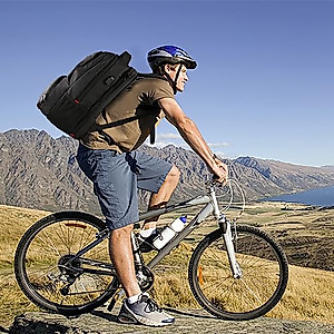 MATEIN Lunch Backpack for Men, 17 Inch Insulated Cooler Backpack Lunch Box Backpack with USB Charging Port, Water Resistant Computer School Bookbag College Laptop Backpack Gifts for Travel Picnic Work